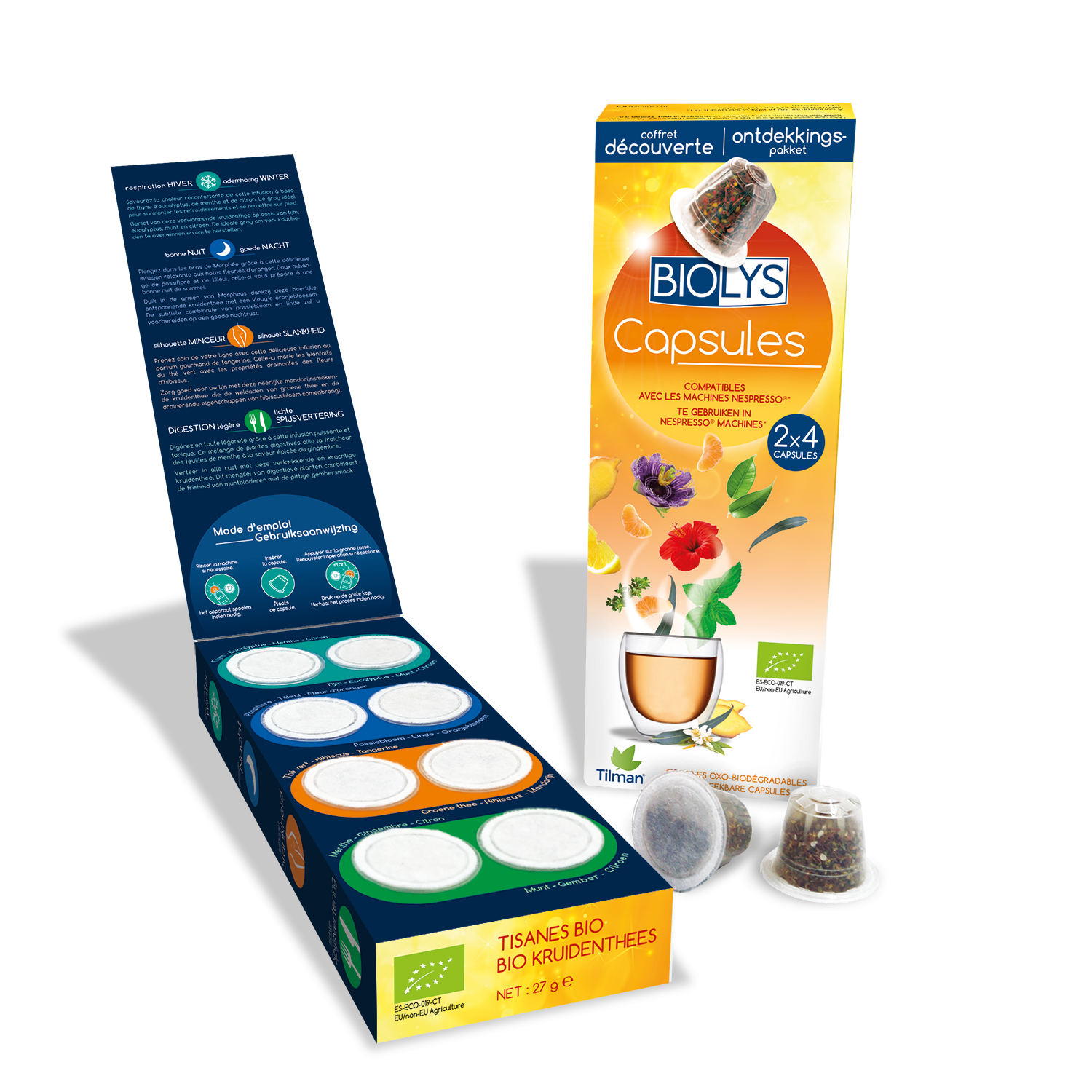 BIOLYS CAPSULES COFFRET DECOUVERTE 8 CAP – Ma Pharmacie